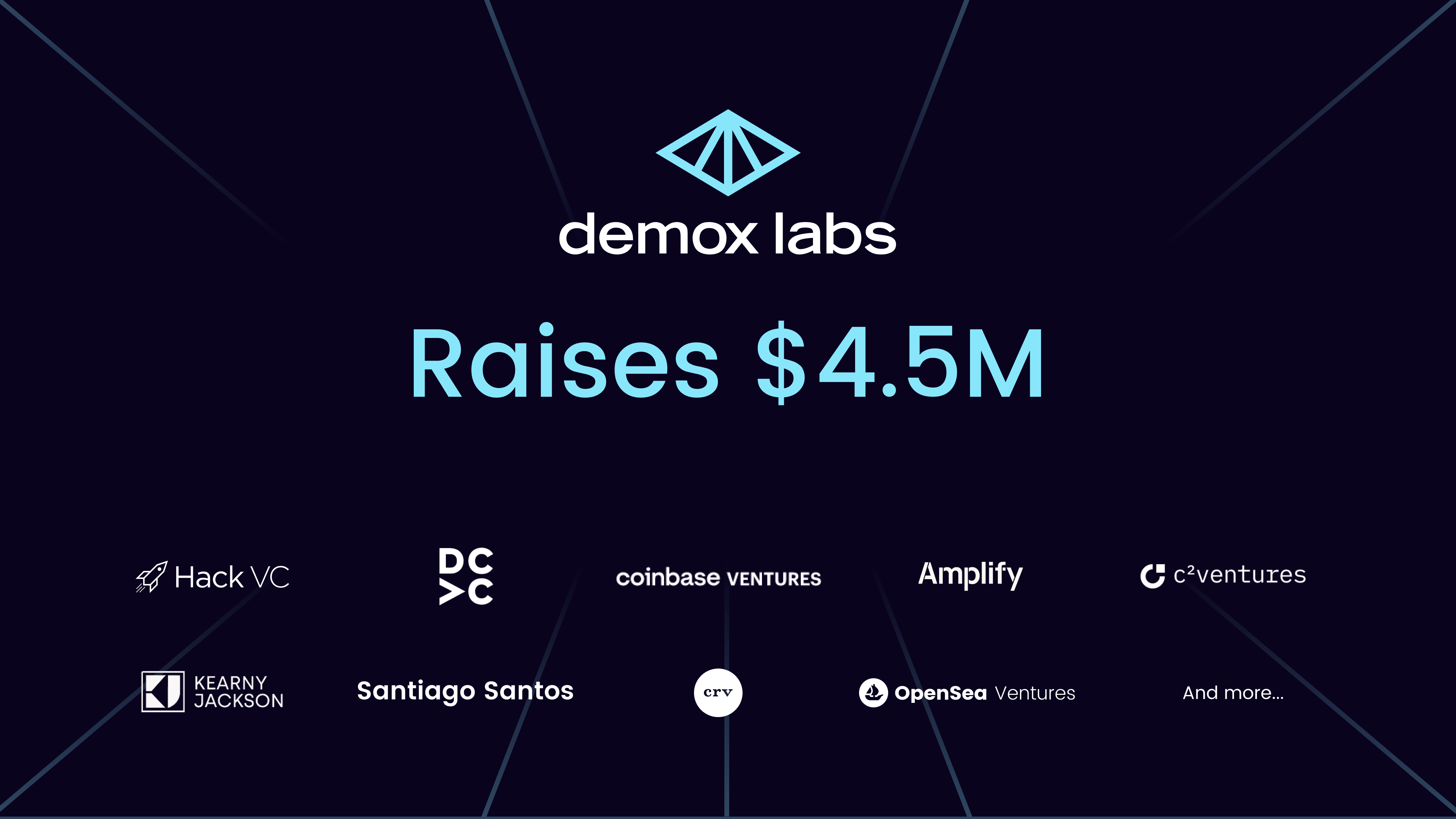 Demox Labs Raises $4.5M to Advance Zero-Knowledge Proof Infrastructure
